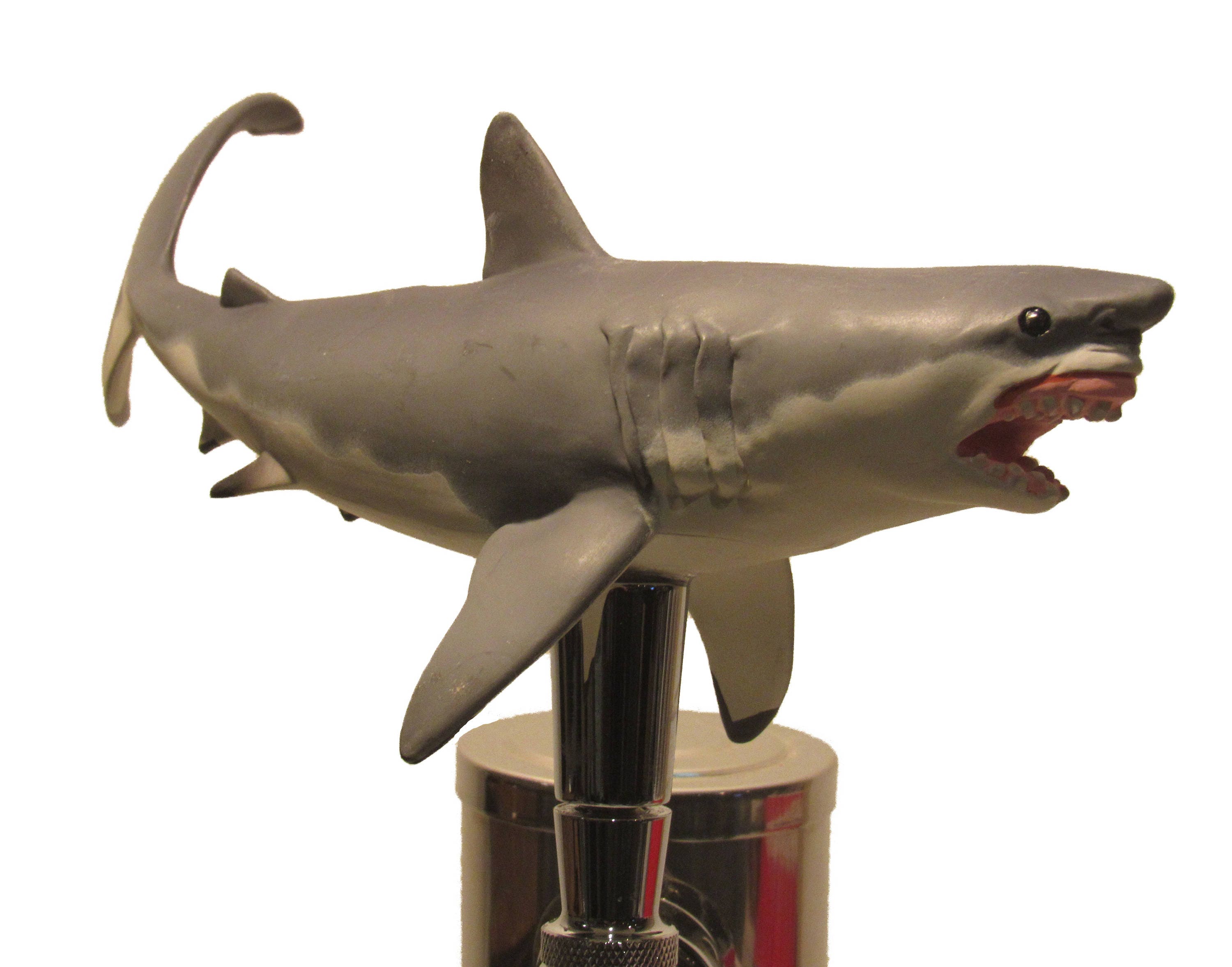 Great White Shark Beer Tap Handle - Etsy