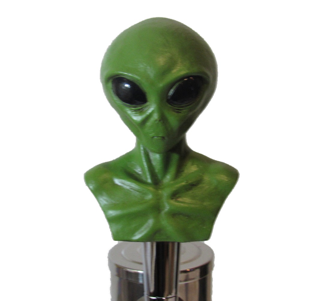 Kool Collectibles Alien Beer Tap Handle Sports Bar Kegerator Resin ...