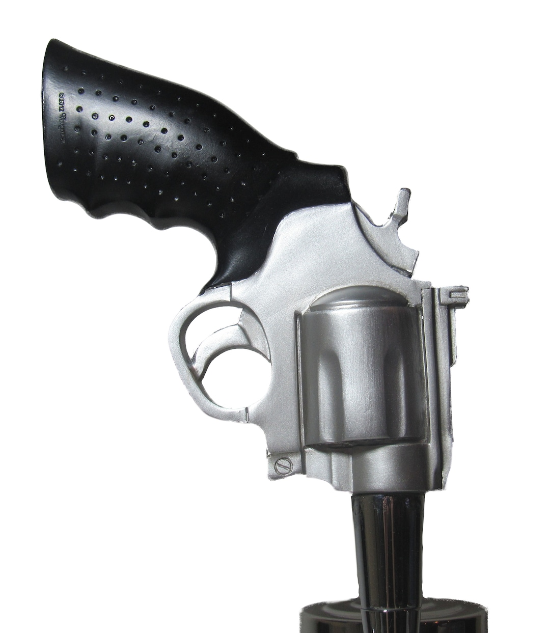 Revolver Pistol Grip Beer Tap Handle Sports Bar Kegerator Breweriana ...