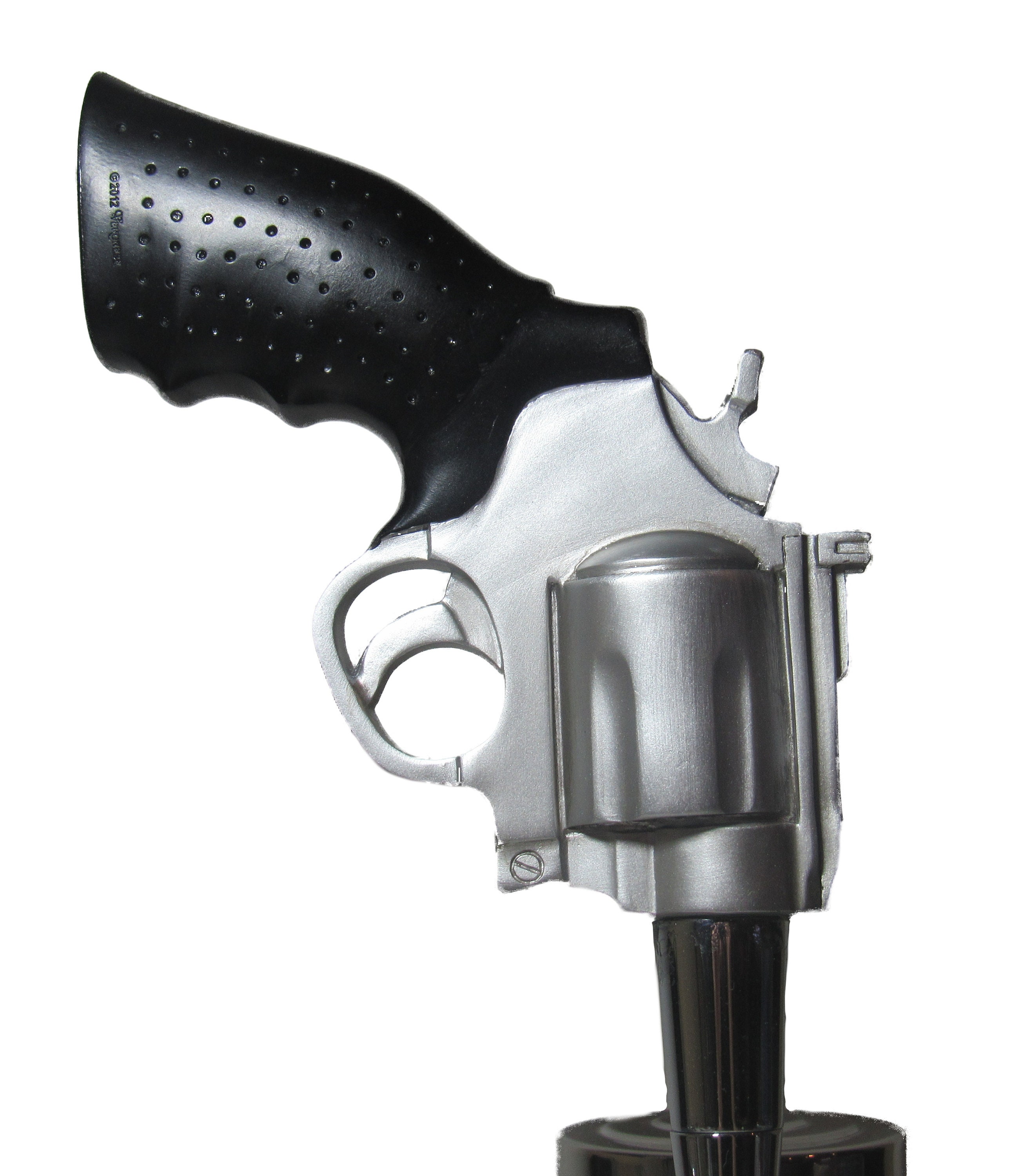 Revolver Pistol Grip Beer Tap Handle Sports Bar Kegerator Breweriana ...