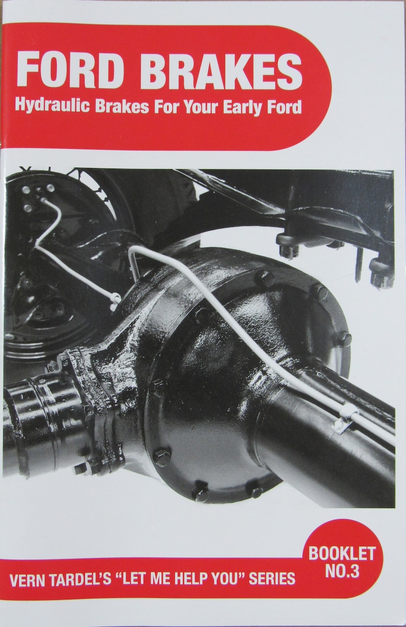 Early FORD BRAKES SERVICE and Repair Book Flathead V8 Vintage - Etsy