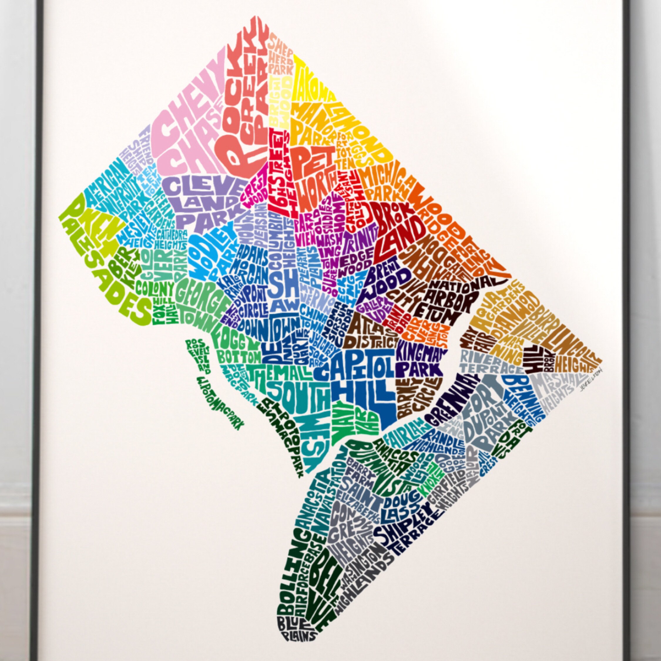 Neighborhood Map Drawing