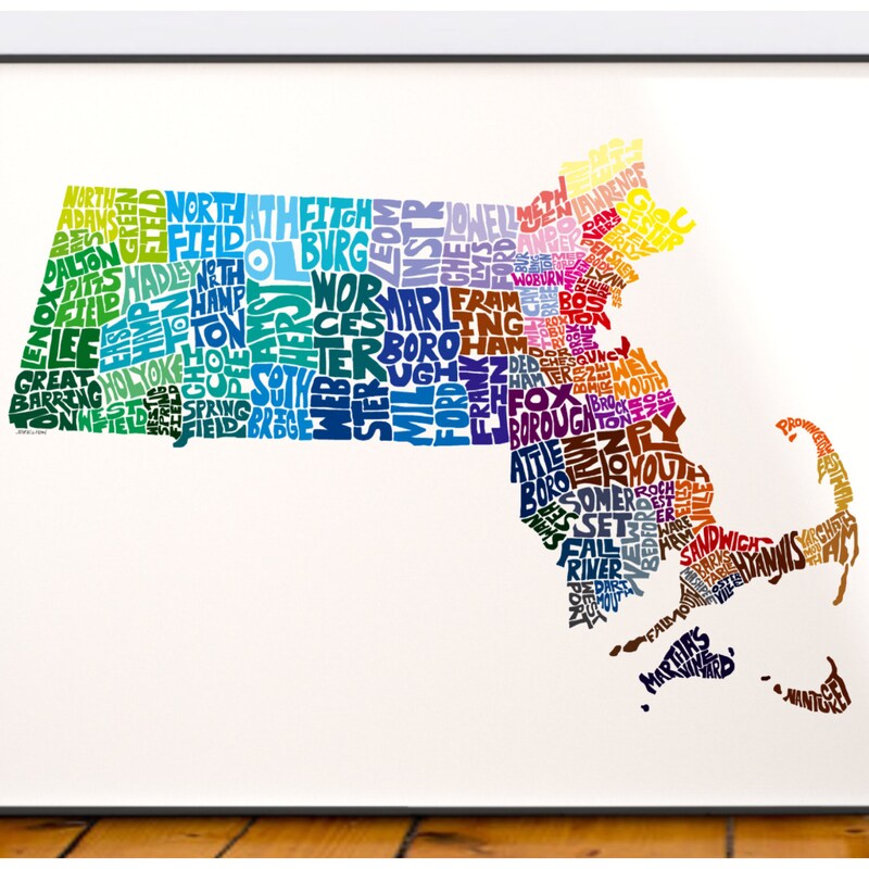 Massachusetts Decor - Etsy