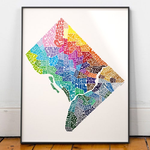 Washington DC String Art Washington DC Decor State String | Etsy