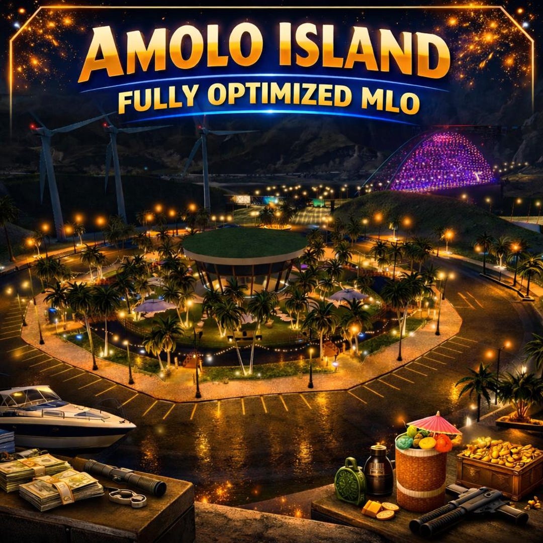 Amolo Island | Fivem Mlo | Mlo | Optimized| Roleplay | High Quality| - Etsy