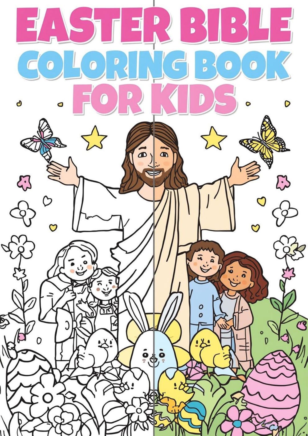 120 Easter Bible Coloring Pages for Kids | Christian Sunday School ...