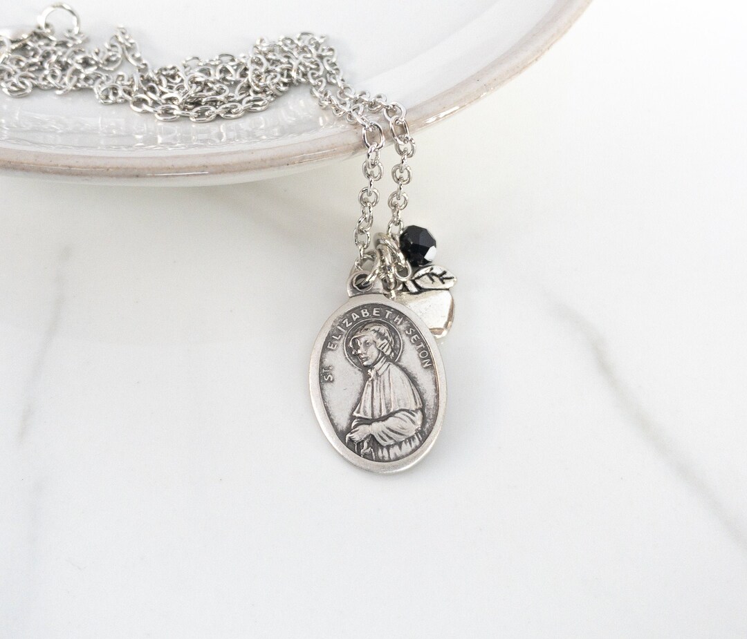 St Elizabeth Ann Seton Necklace - Gift for Teachers - Confirmation ...
