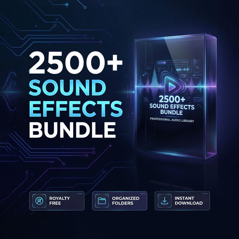 Sounds Effects Bundles - Etsy