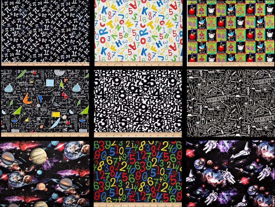 School Valance Science Curtain Math Teacher Classroom Decor - Etsy