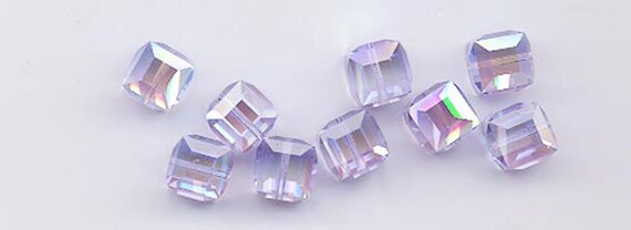 Twelve Swarovski Crystal Cubes in a Rare Nonstandard Color - Etsy