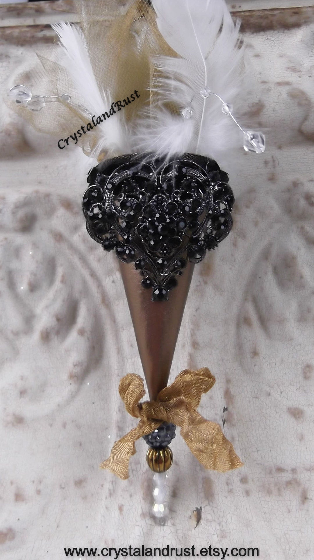 Victorian Tussie Mussie Ornaments - Handmade Christmas Ornaments ...