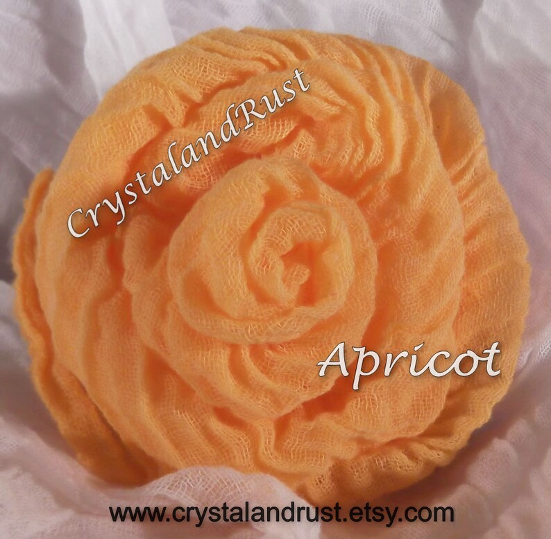 Apricot Wedding Table Runner Cheesecloth Apricot Color - Etsy