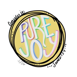 Consider It Pure Joy -james - Etsy