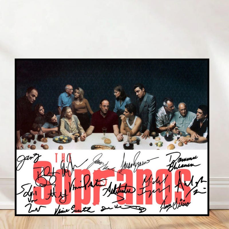 The Sopranos Poster - Etsy