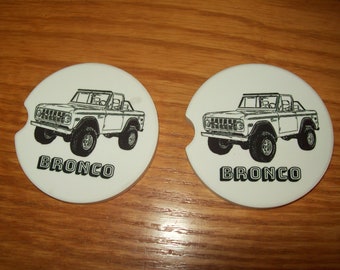 Ford Bronco Car Coasters - Etsy