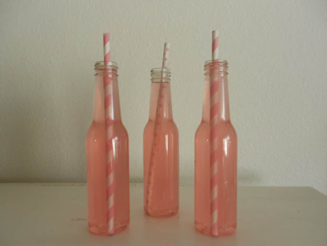 Set of 10 Clear Plastic Soda Bottle Lemonada Bottle Kids Party Showers ...