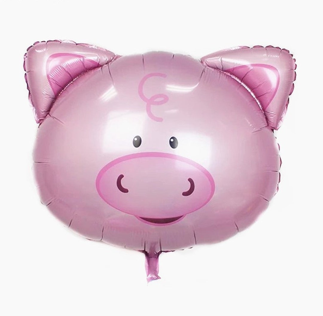 Farm Animal Pig Balloon Birthday Party Decoration - Etsy