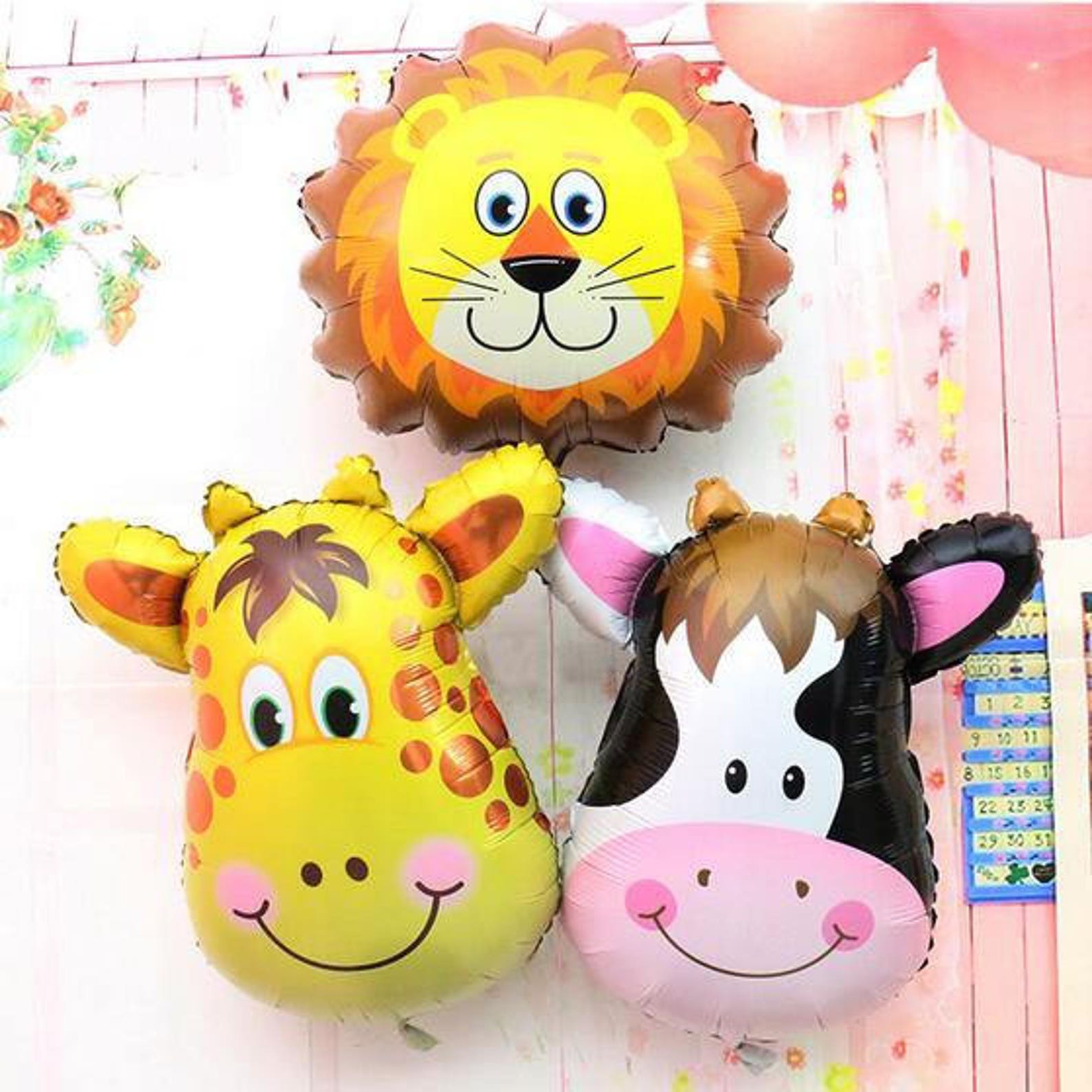 Leo Lion Zoo Animal Balloon Birthday Party Decoration - Etsy