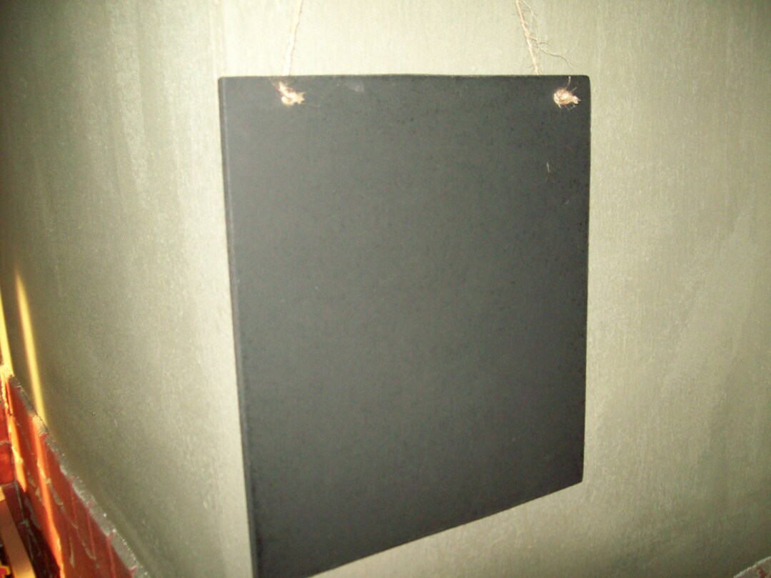 Small Hanging Chalkboard Sign Welcome Wedding Prop 7" Wide 7" Long ...