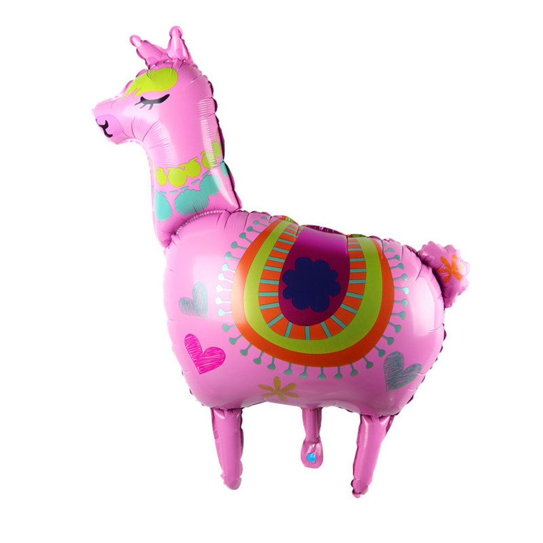 Farm Animal Pink Llama Balloon Birthday Kids Party Decoration - Etsy