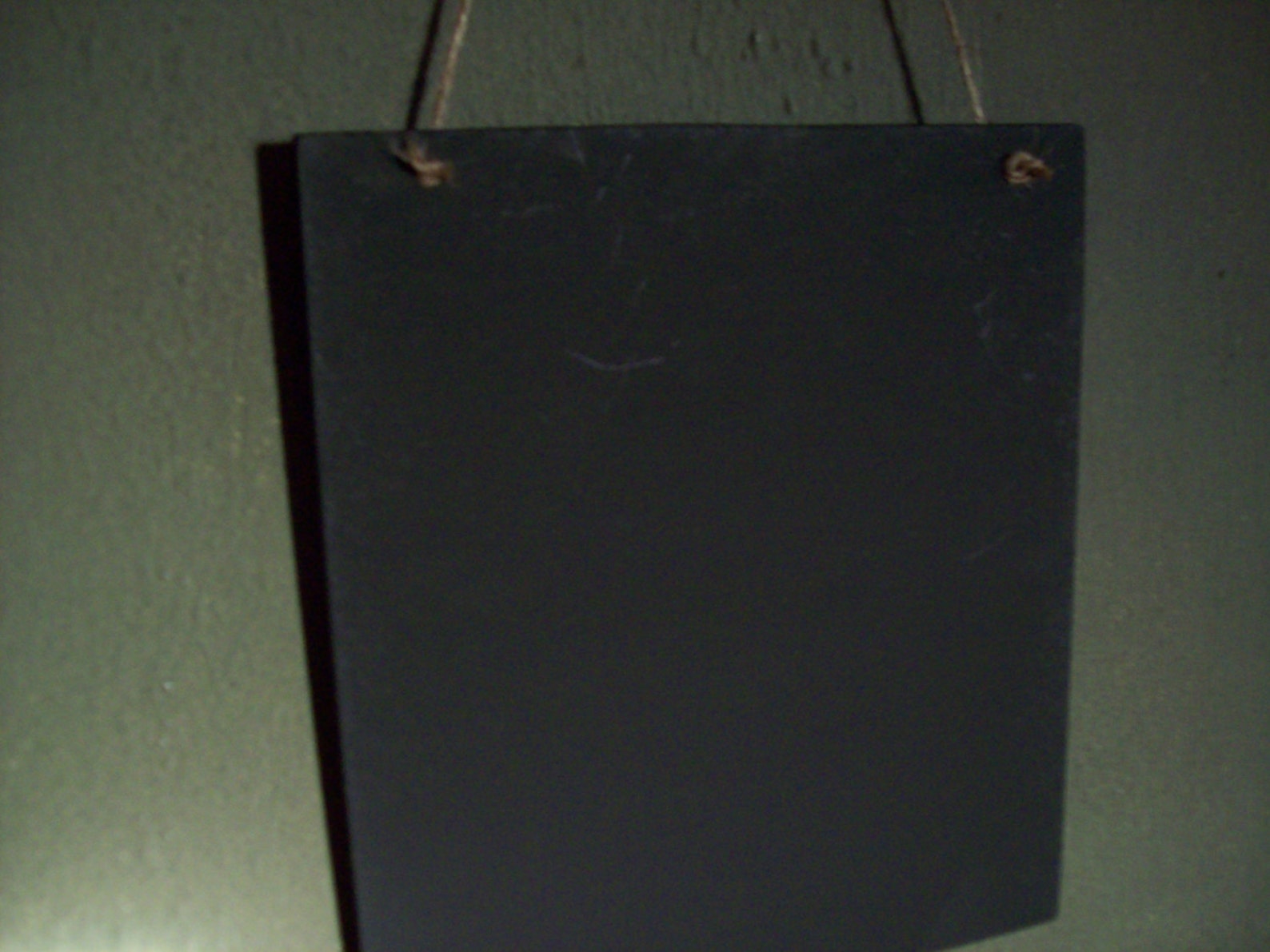 Small Hanging Chalkboard Sign Welcome Wedding Prop 7" Wide 7" Long ...