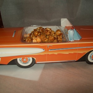 Retro Vintage 58 Orange Ford Edsel Cruiser Food Box,popcorn Box Kids ...