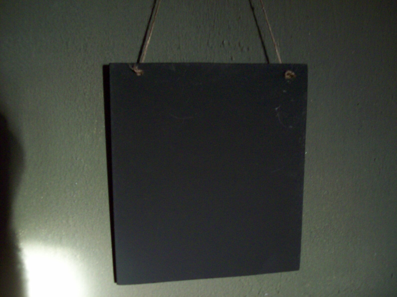 Small Hanging Chalkboard Sign Welcome Wedding Prop 7" Wide 7" Long ...