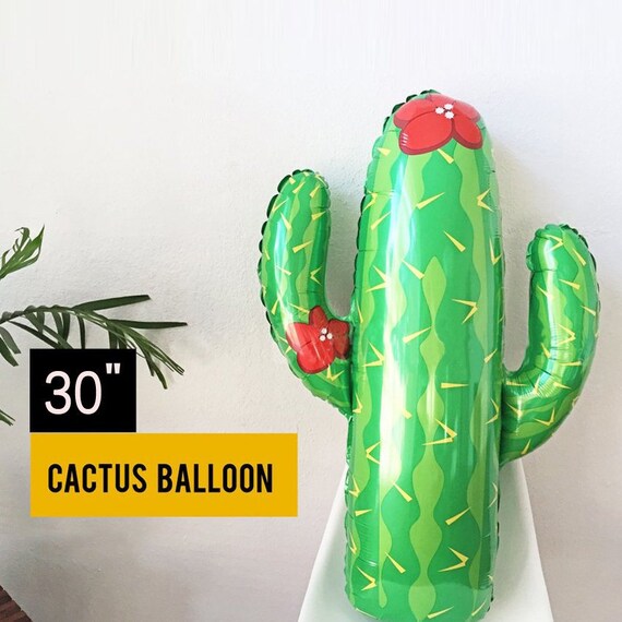 Cactus Shape Balloon Birthday Party Decoration | Etsy