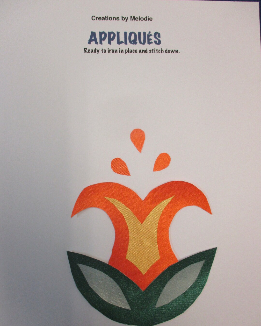 6.5" Talll Indigenous Satin Applique, Sew On - Etsy