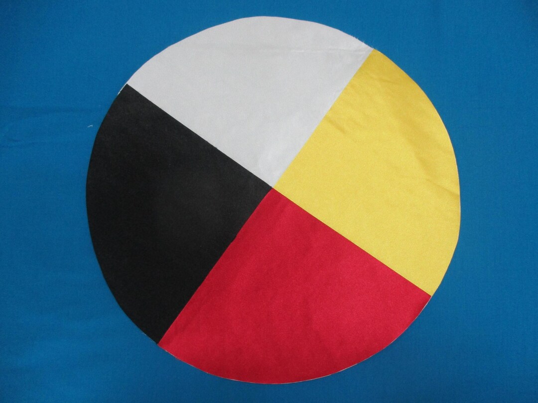 8-3/8" Medicine Wheel, Native Style, Indigenous - Etsy