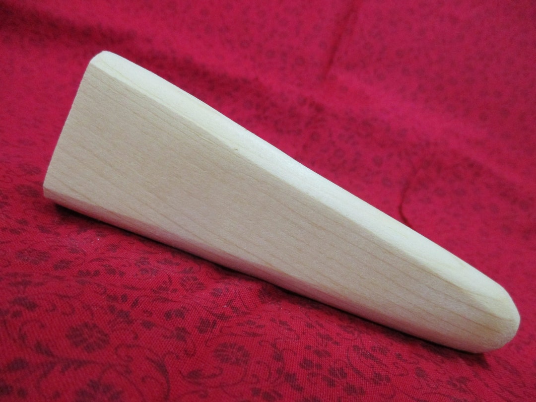Indigenous Tiny Tot/ Child, Wood, Wedge Fan Handle - Etsy