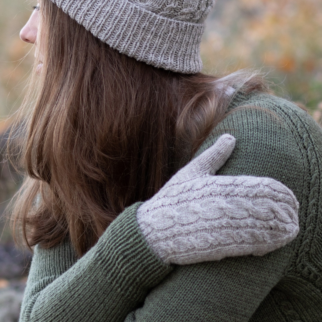 KNITTING PATTERN Mondial Convertible Mittens PDF Fingerless Mitten ...