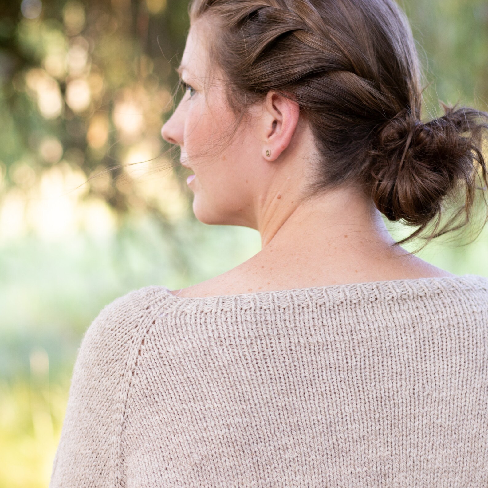 KNITTING PATTERN PDF Easy Raglan Sweater Knitting Pattern / | Etsy