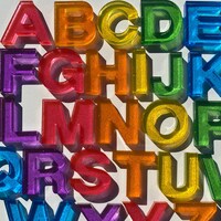 Rainbow Alphabet Number Symbol Clipart Collection - Colorful Borders ...