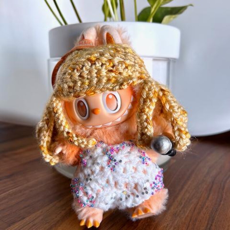 Labubu Hair Wigs - Etsy