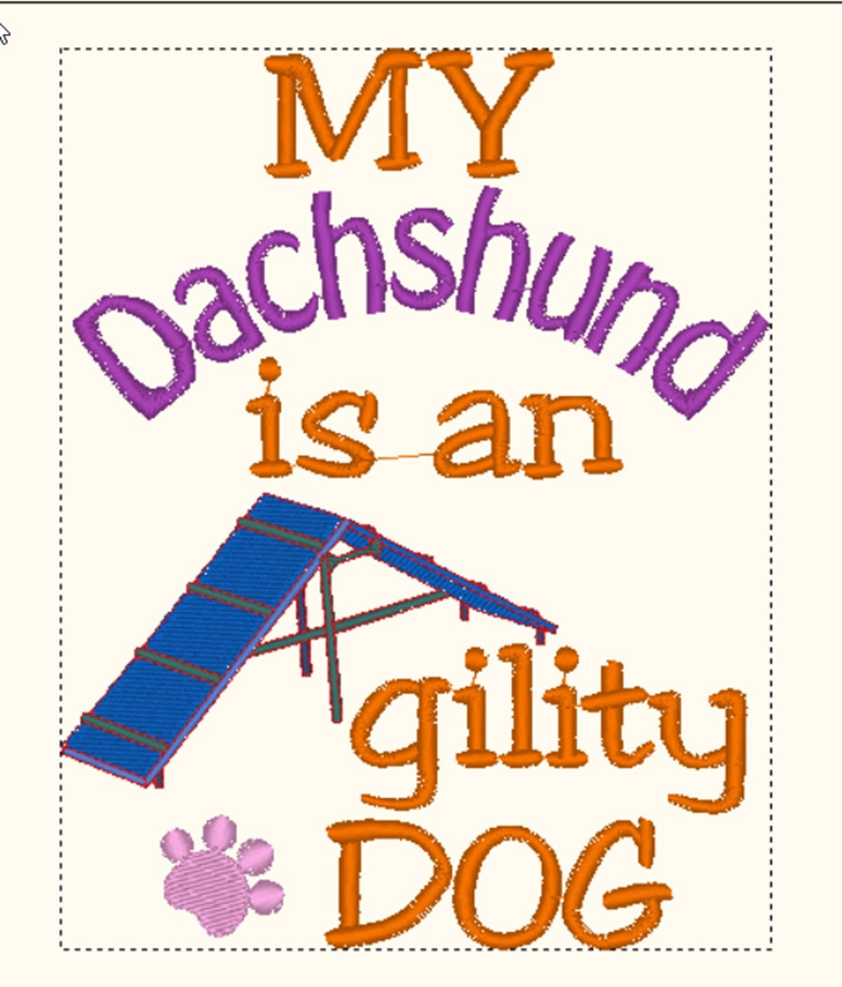 Agility Dog Tote Bag Dachshund School bag Dog Training | Etsy