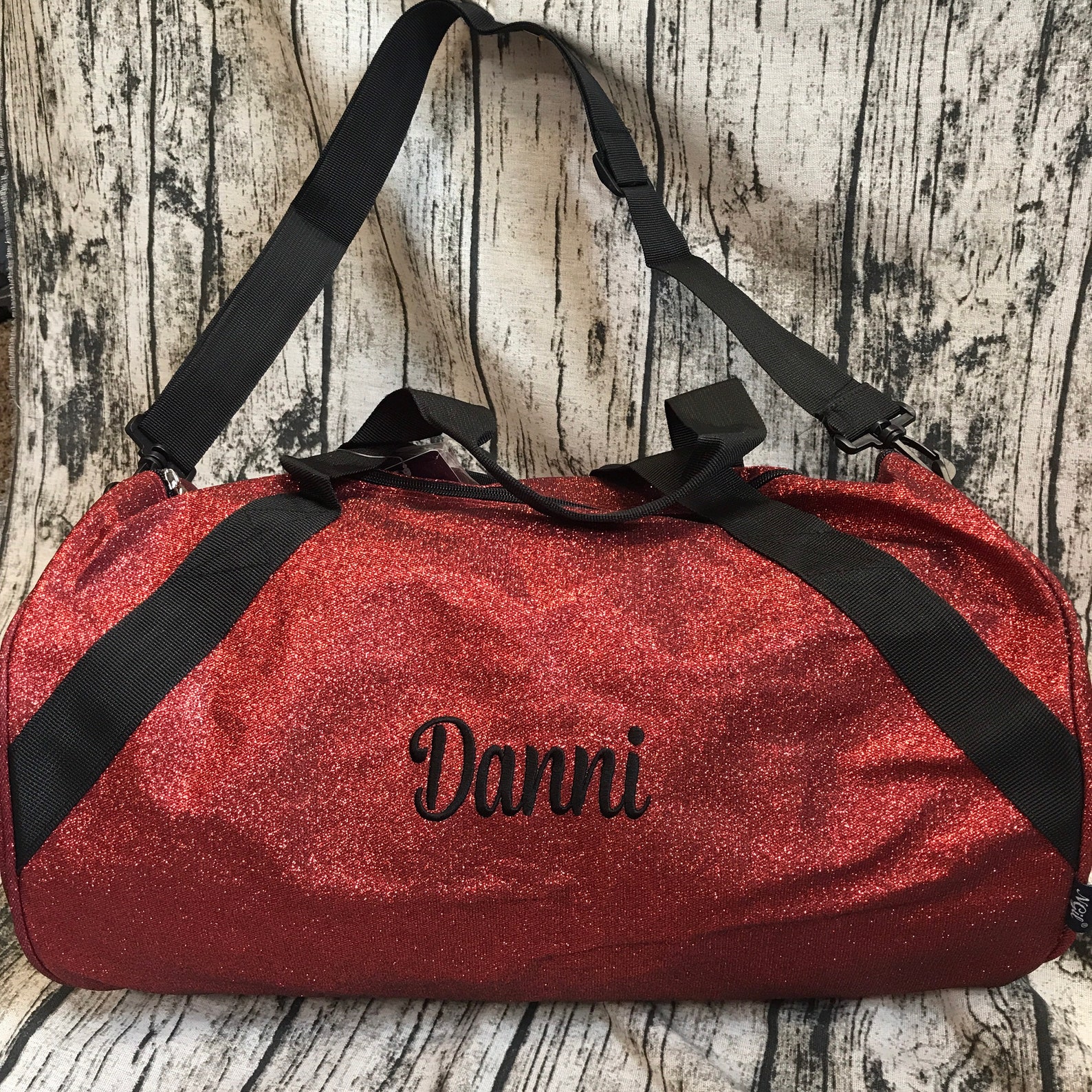 Glitter Duffel Bag Cheer Barrel Bag Glitter Gym Bag Custom - Etsy