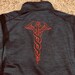 Monogram Nurse Jacket Rad CT Tech MRI X-ray Tech Full-zip - Etsy