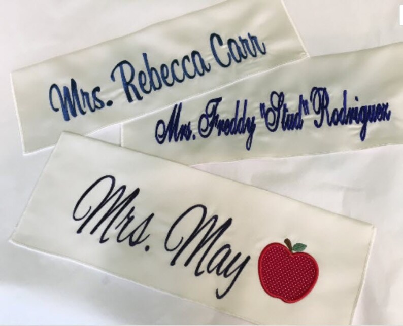 Wedding Dress Name Tag/ Label for Your Dress/ Something Blue - Etsy
