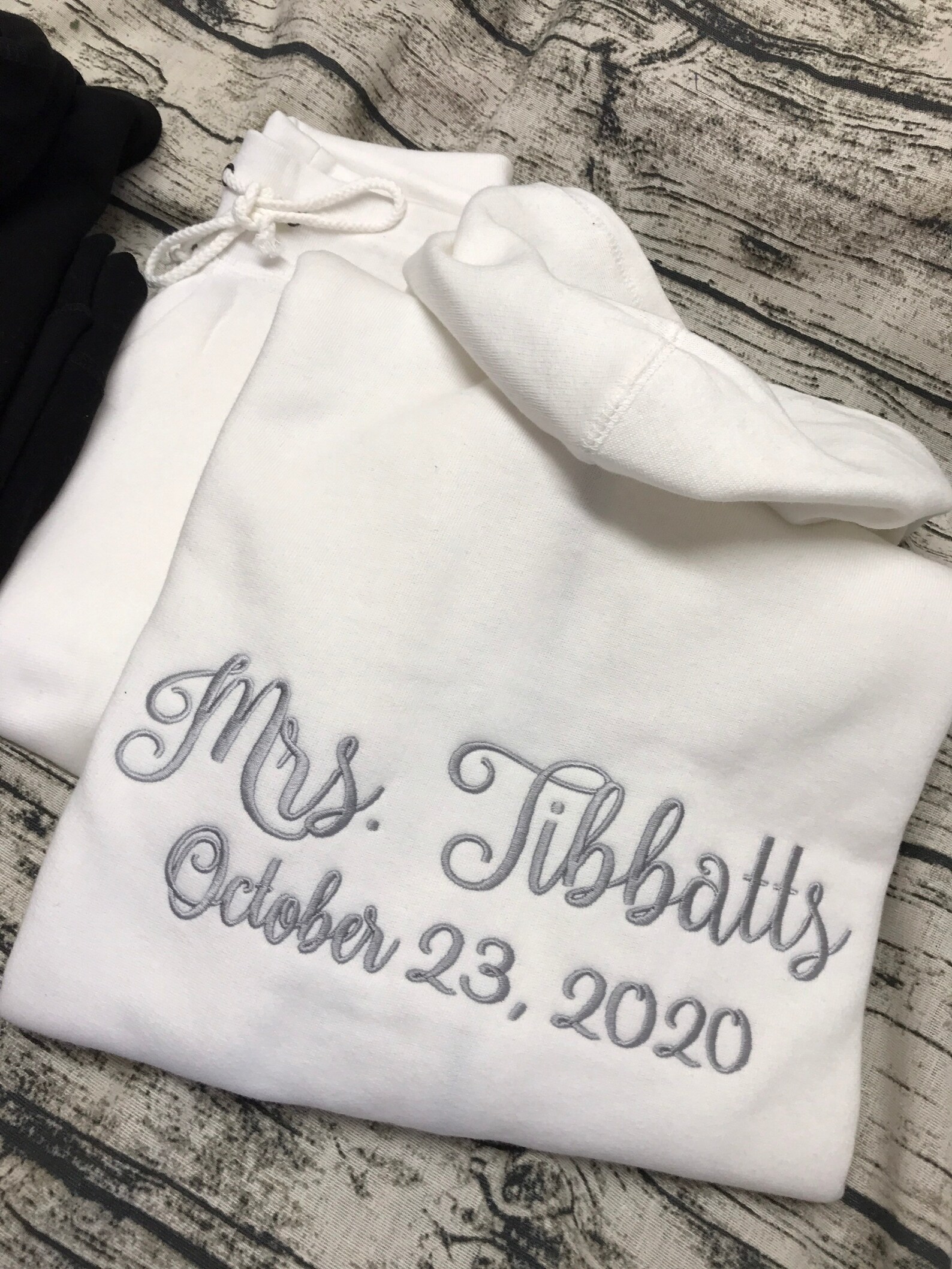Bride Tracksuit Set Brides Hoodie and Pants Bridal Party - Etsy