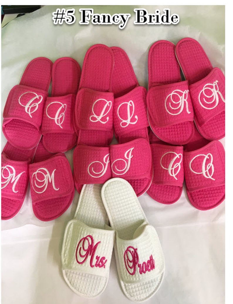 2 Pair of Premium Slippers for the Bride and Groom 2 Pair of | Etsy