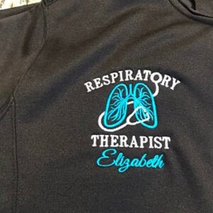 Monogram Nurse Jacket Rad CT Tech MRI X-ray Tech Full-zip - Etsy