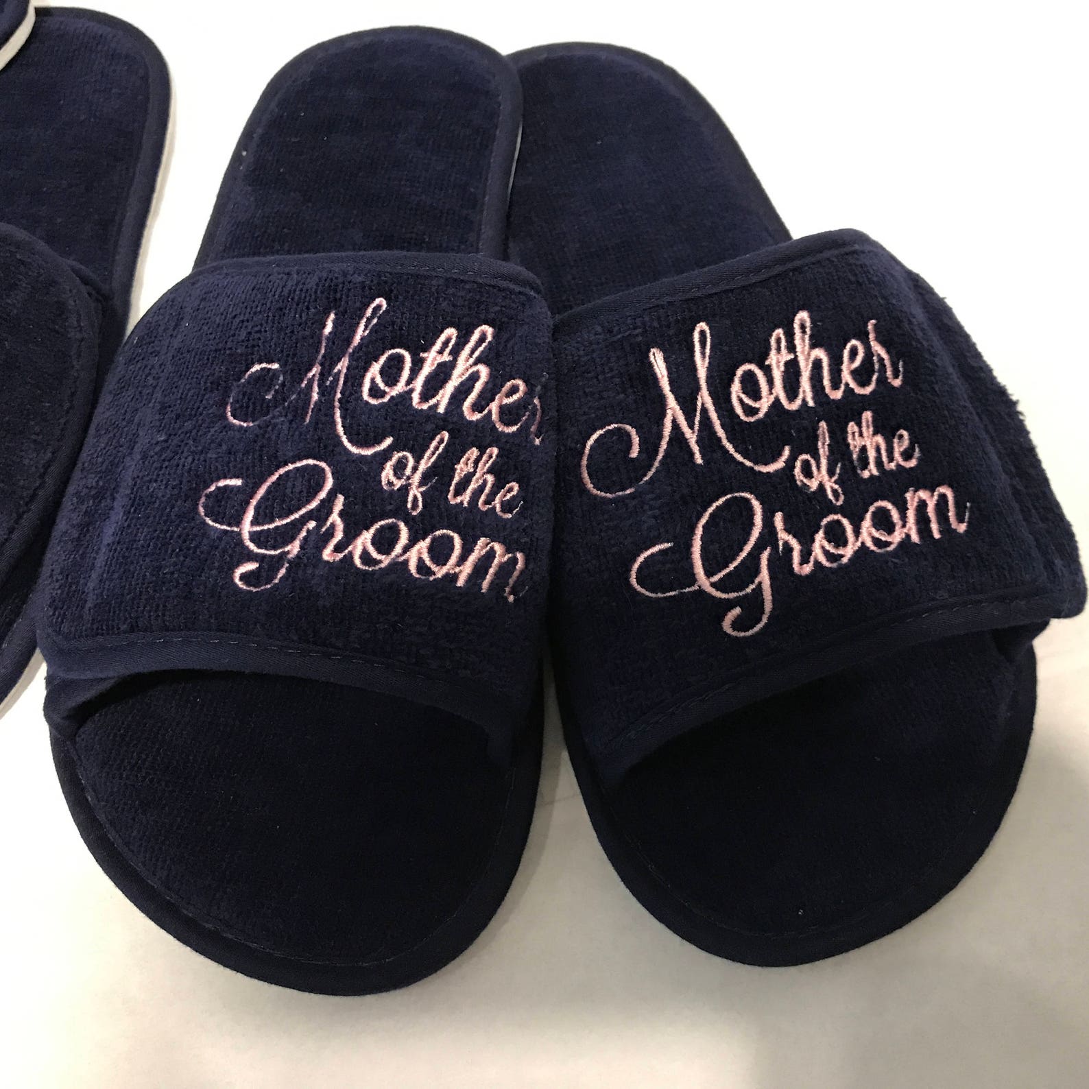 2 Pair of Premium Slippers for the Bride and Groom 2 Pair of | Etsy