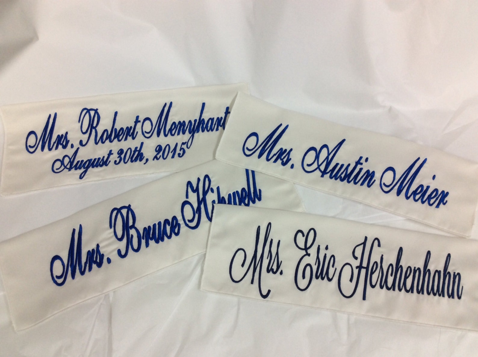 Wedding Dress Name Tag/ Label for Your Dress/ Something Blue - Etsy