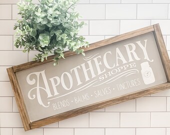 Essential Oils Wood Sign - Etsy