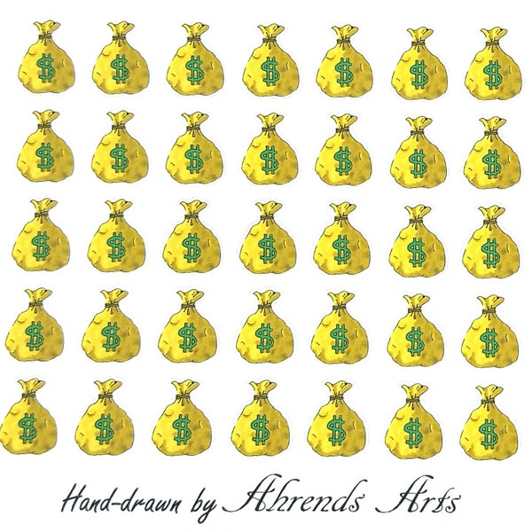 Money Planner Stickers - Etsy