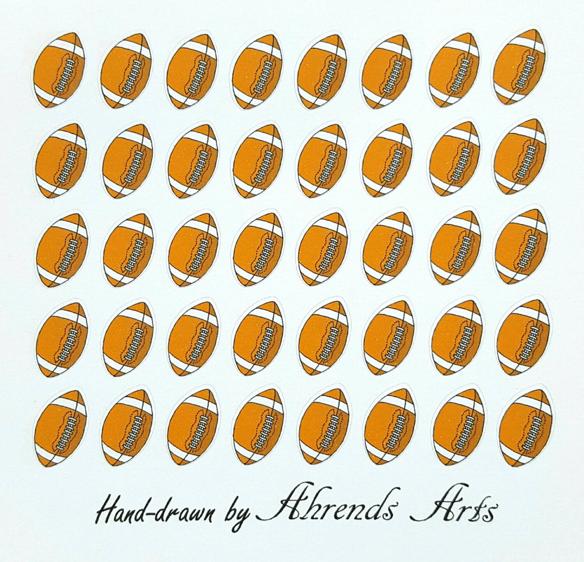 Football Game/practice Planner/journal/bullet Journal Stickers | Etsy