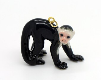 Monkey Pendant | Etsy