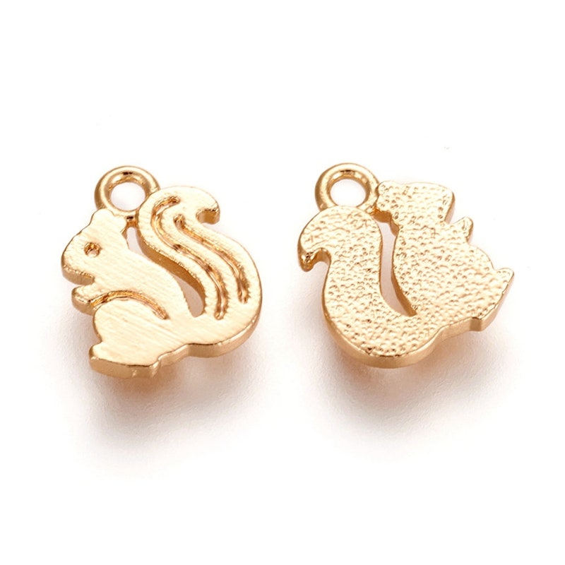 Squirrel Charms - Etsy