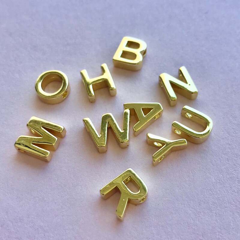 Alphabet Beads - Etsy